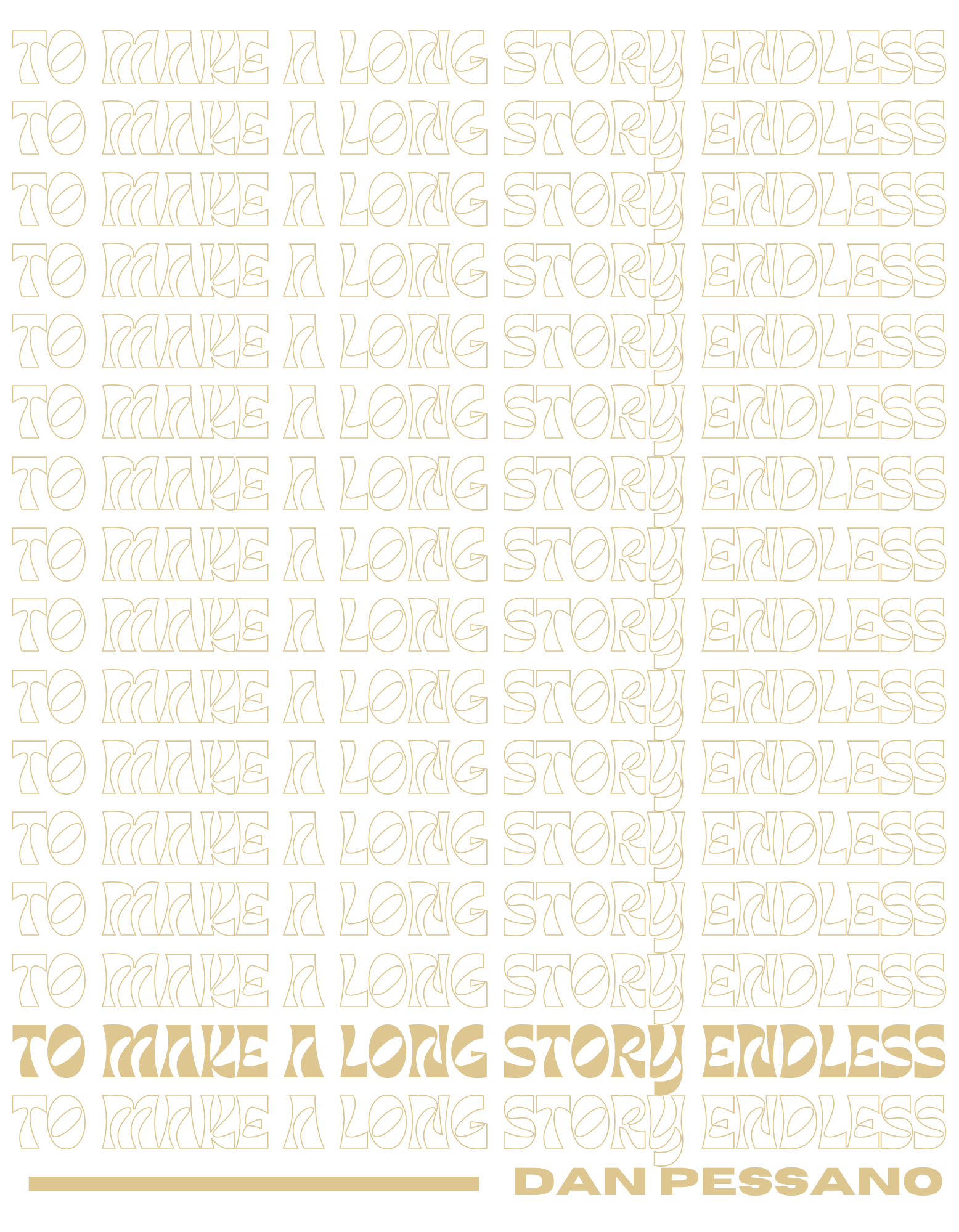 LONG STORY ENDLESS notepad | Good Company Players Shop